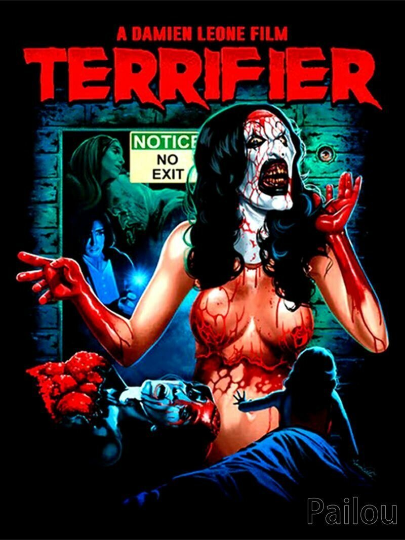 Набор для самостоятельной вышивки алмазами 5D Фильм ужасов Джокер 2 - круглая алмазная мозаика размером 40x50 см для украшения стен дома,40X50CM, белый