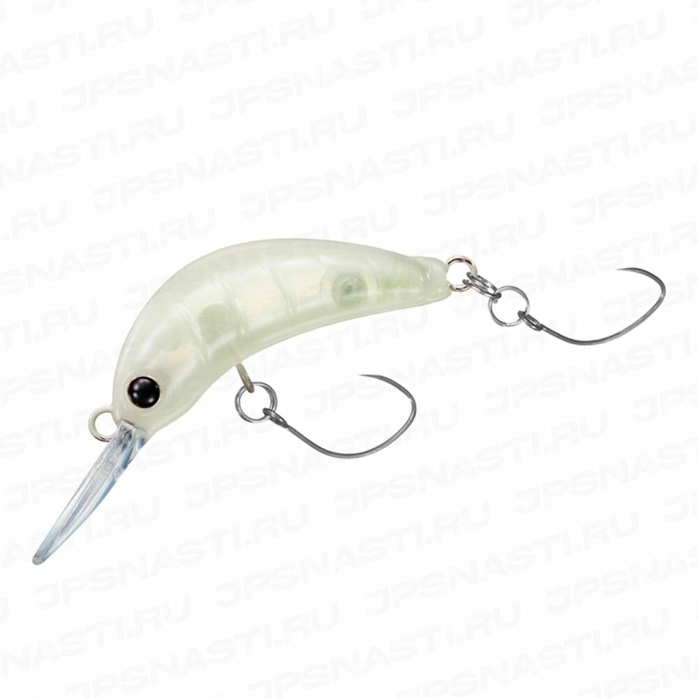 Японский воблер на форель Daiwa Presso Masuno Imomushi, 1.9 г, #Glow / Форелевые приманки