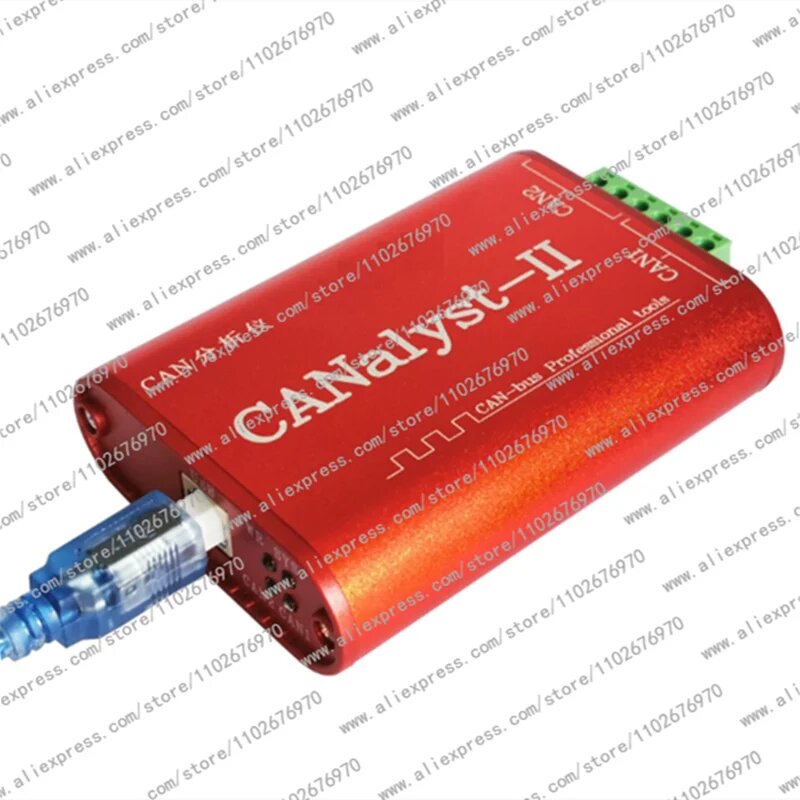 CAN-анализатор Canopen J1939 USBCAN-2II, преобразователь, совместимый с ZLG USB в CAN Usbalyst-II