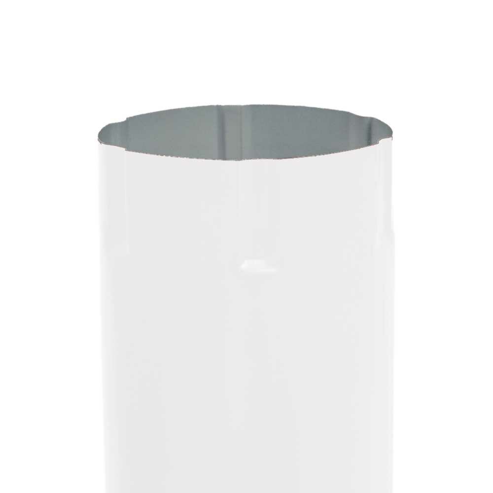 NIKA Труба водосточная круглая D1501000 RAL9003 (1м) niкапроект В0000043059