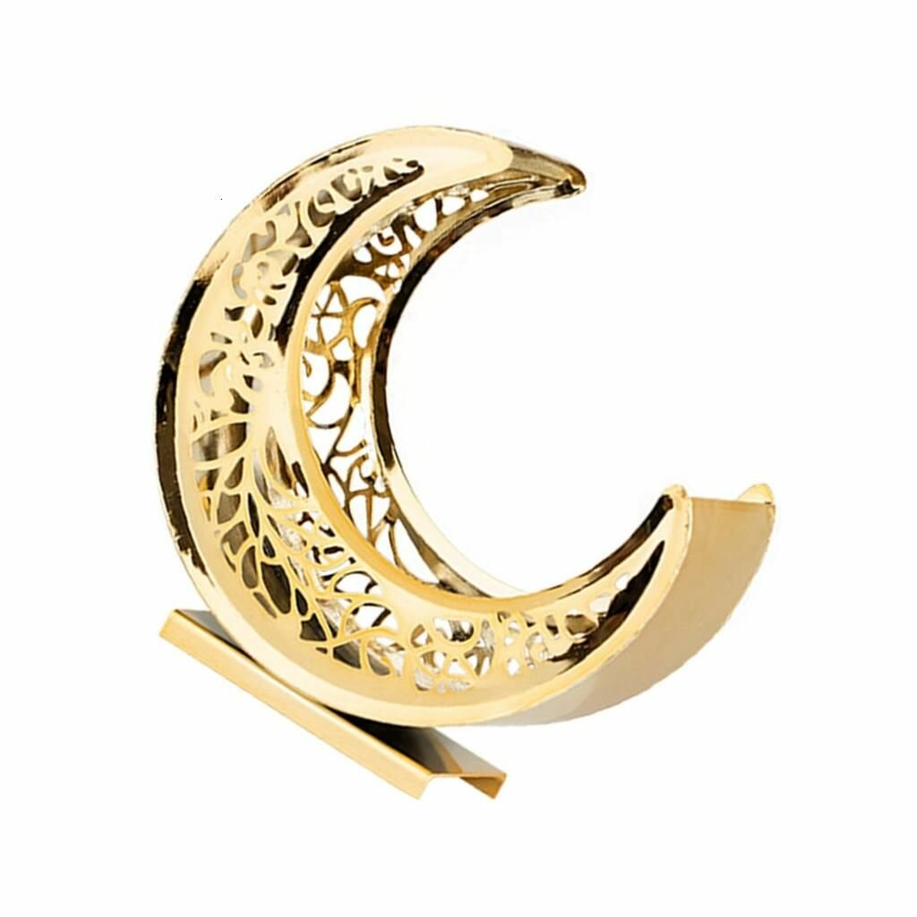 Металлическая сервировочная тарелка для закусок, Золото