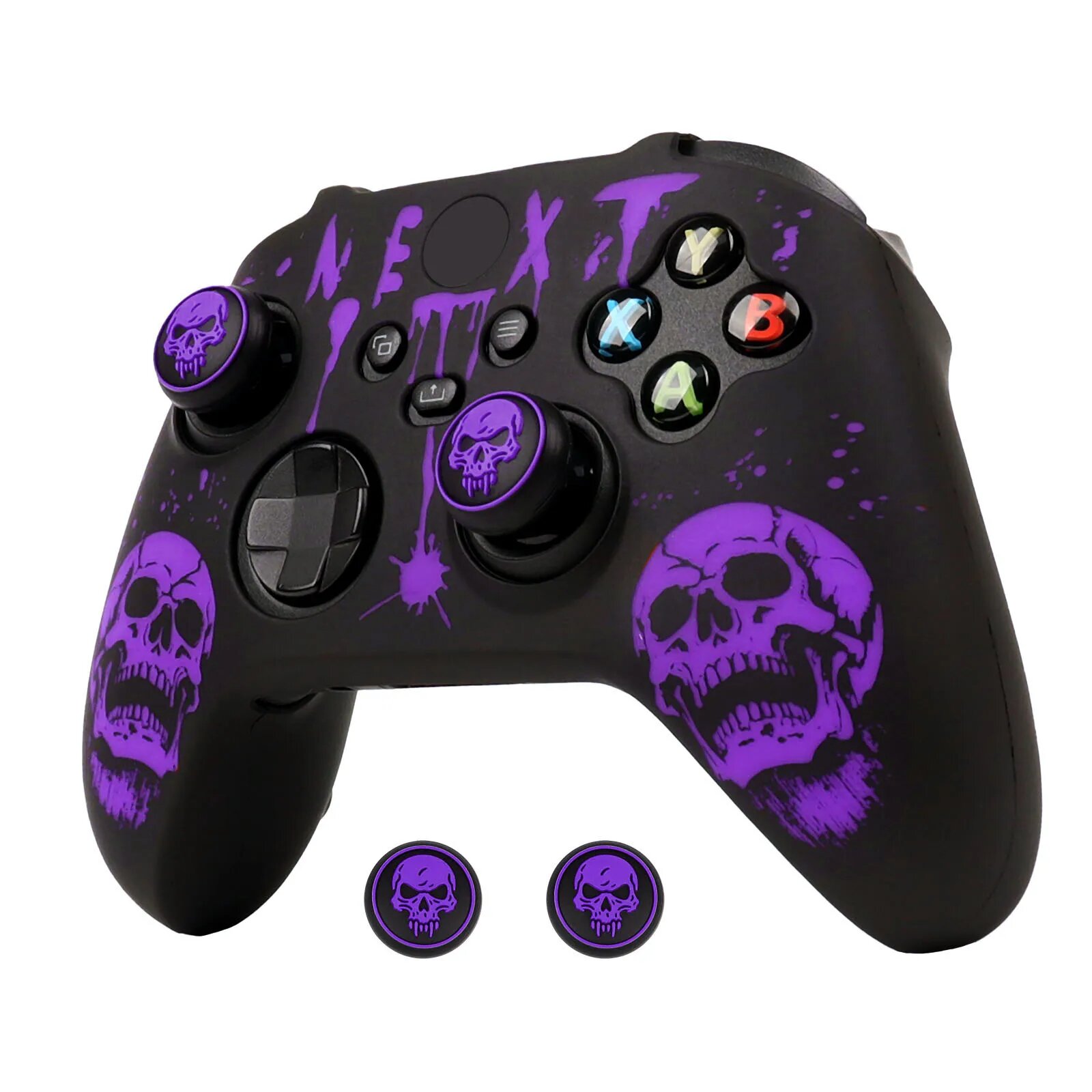 Силиконовый чехол для Xbox Series X/S, Ralan, A0649 фиолетовый