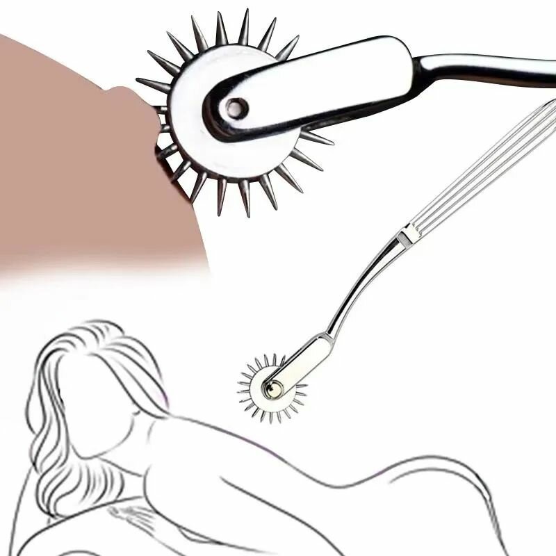 Игольчатое колесо Вартенберга набор БДСМ для массажа, сосков подарок для взрослых мужчин и женщин BDSM