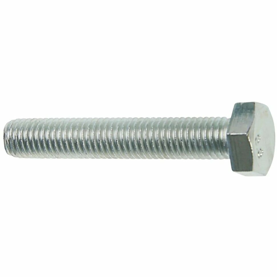 Болт DIN933 с шестигр. головкой оцин. М16х70 (12 шт/уп) Zitar (126536), 2375009