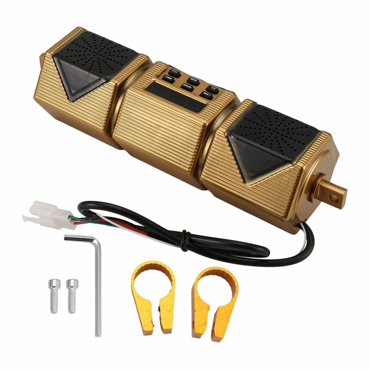 MP3-плеер для мотоцикла, динамик на руле, Bluetooth, музыка, FM-радио
