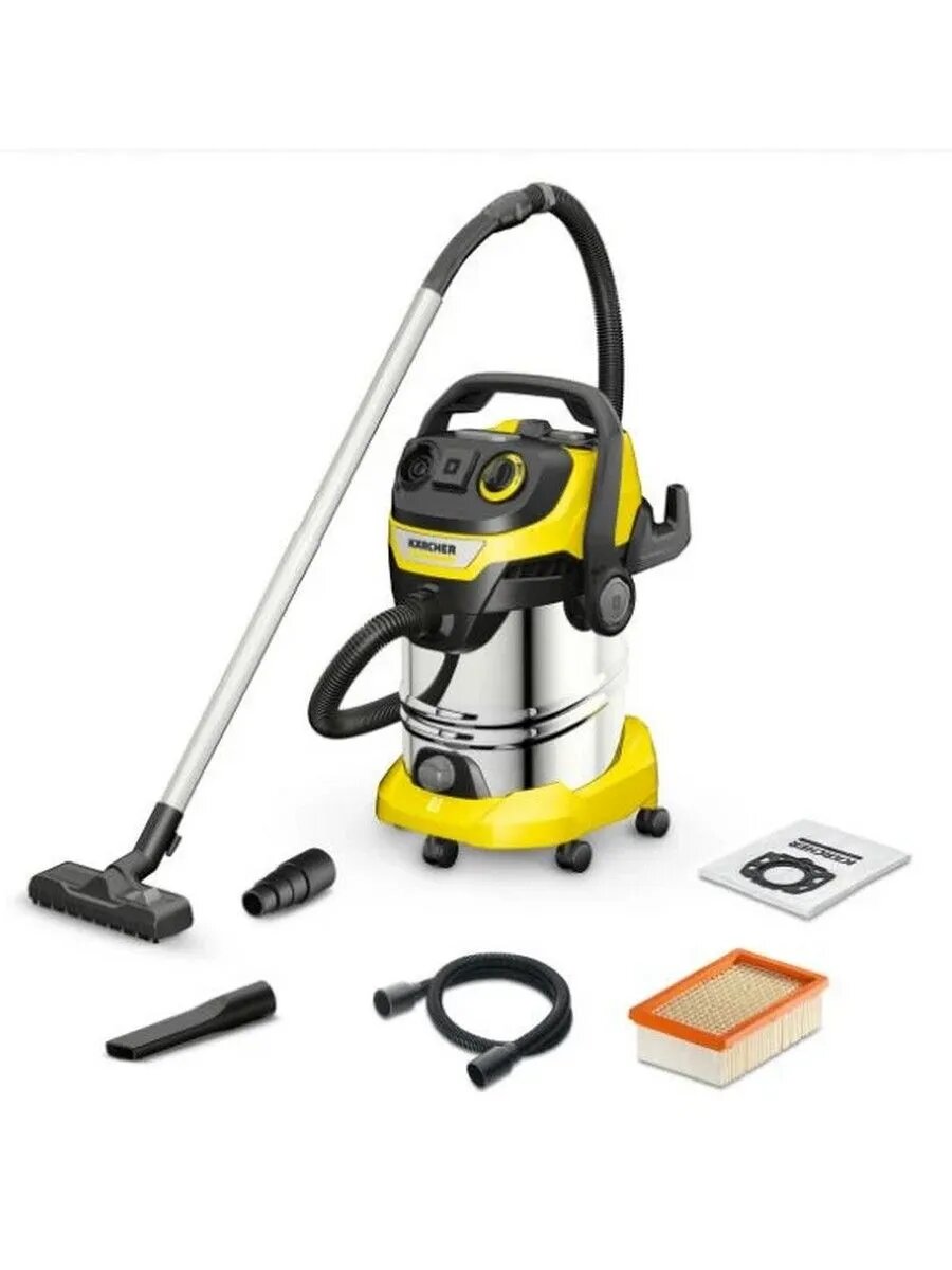 Строительный пылесос Karcher WD 6 P S V-30/6/22/T Yellow