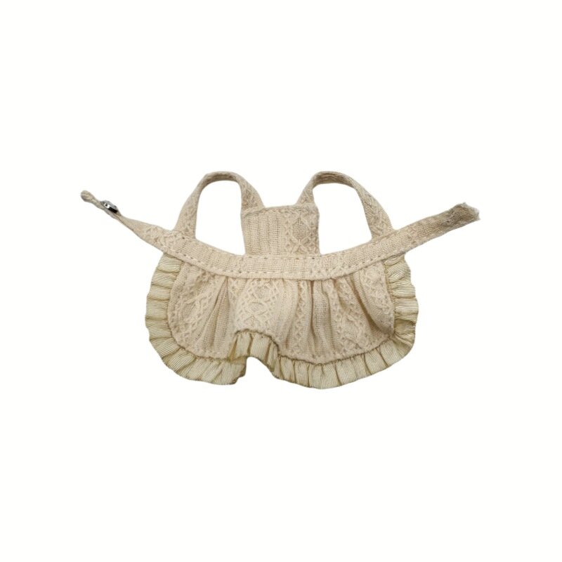 Ob11 Кукольная одежда горничной фартук ymy кукольная одежда 12 пунктов Коричневый фартук_12-точечное тело