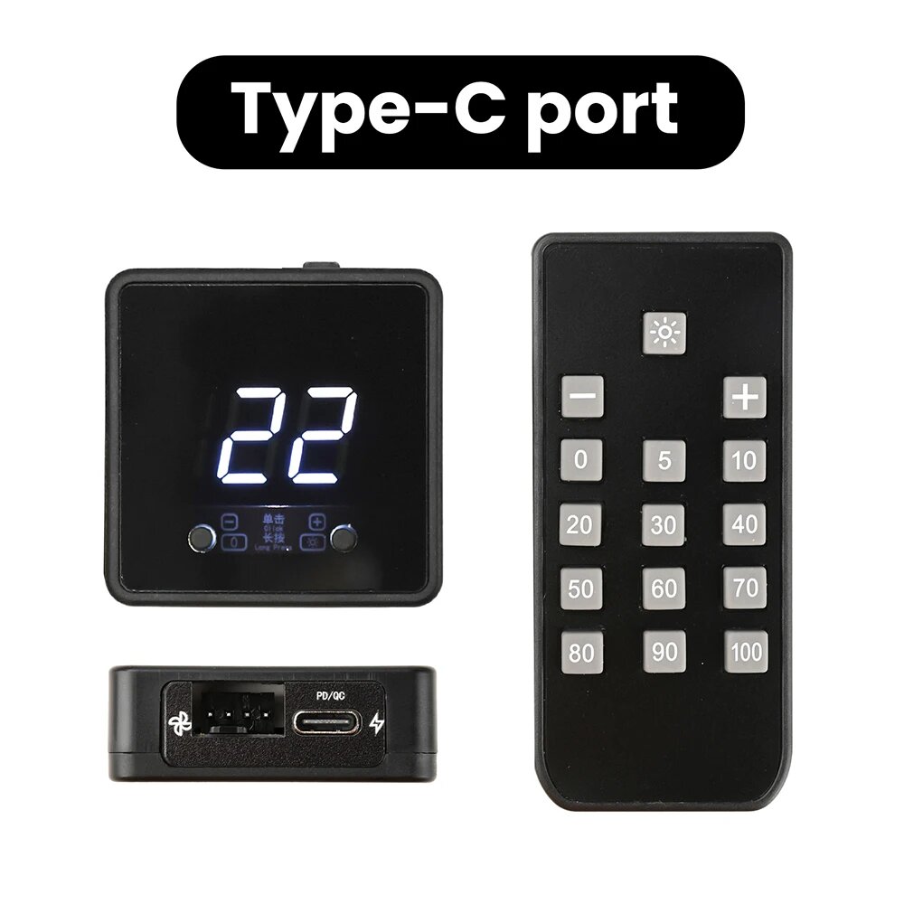 Зiqqucu 4-проводной ШИМ-контроллер скорости вентилятора