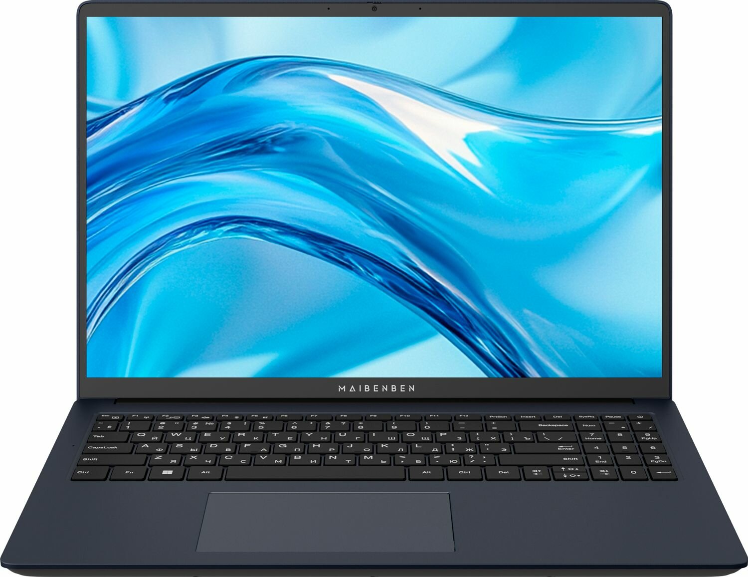 Ноутбук MAIBENBEN M643/M6431SB0LURE0/Ryzen 3-4300U/8Gb/512Gb/16 FHD IPS/Linux, синий