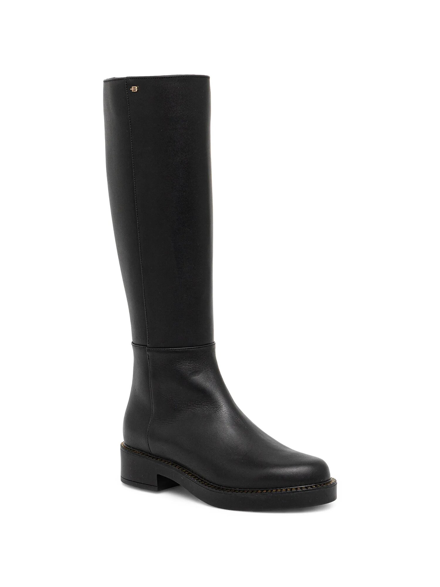 Ботинки Baldinini Platform knee-high boots, размер 38 EU, black/black — фото 1
