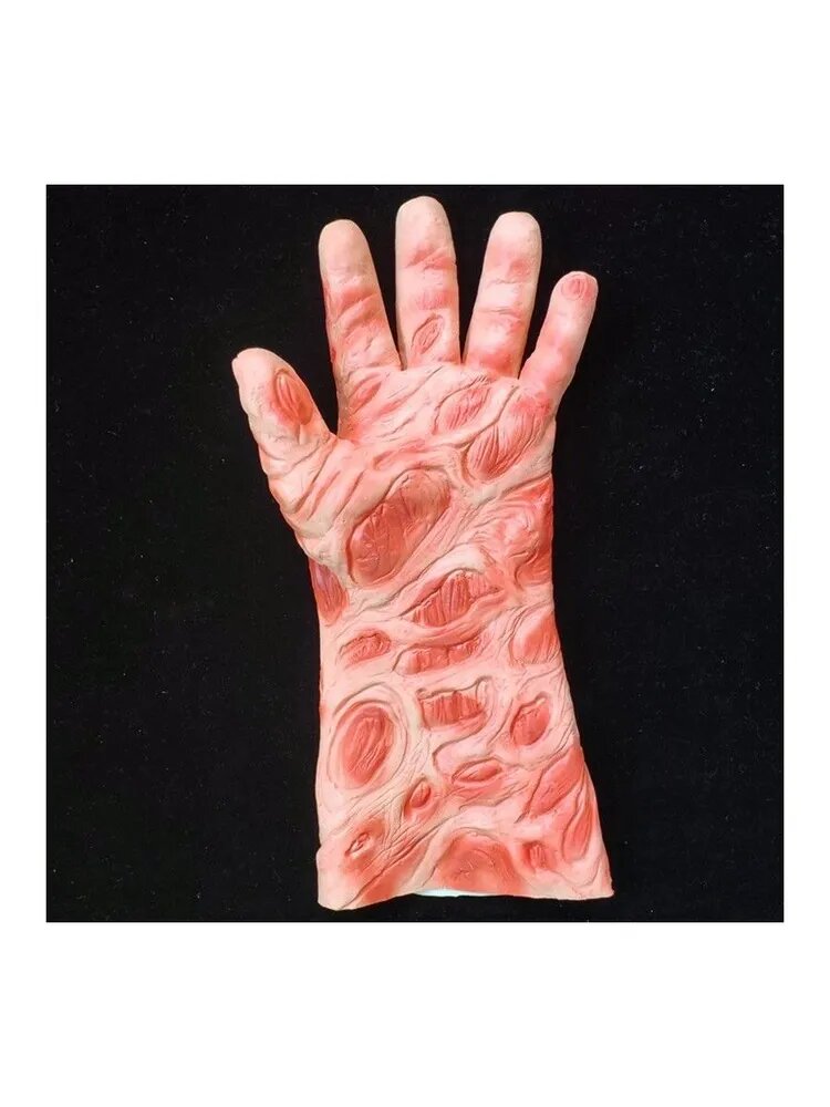 Freddy vs jason с latex маской ужасов фредди крюгер и перчатками для костюмированных вечеринок одна перчатка