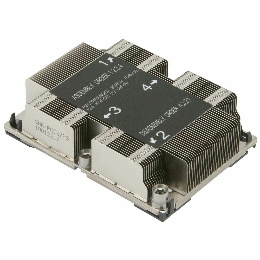 Пассивный кулер для процессора ALSEYE ASI3647-A4HCA1UHZP0067PS