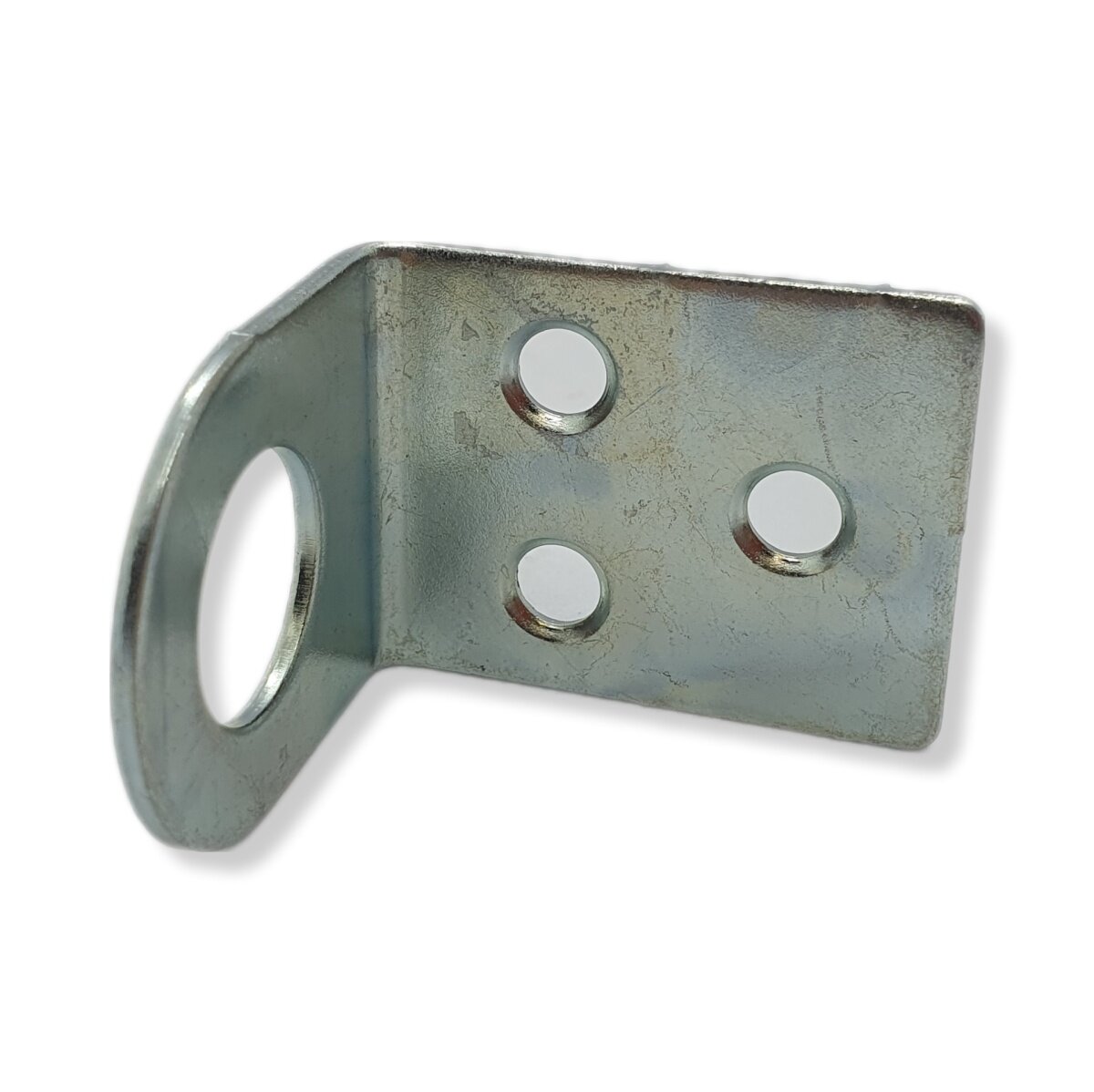 Проушина с загибом 30х70 (цинк белый)