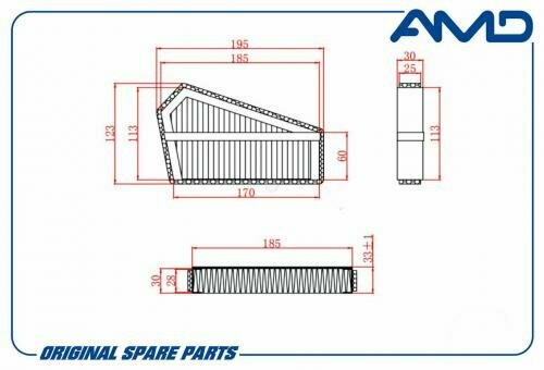 Фильтр салонный Amd AMD. FC47