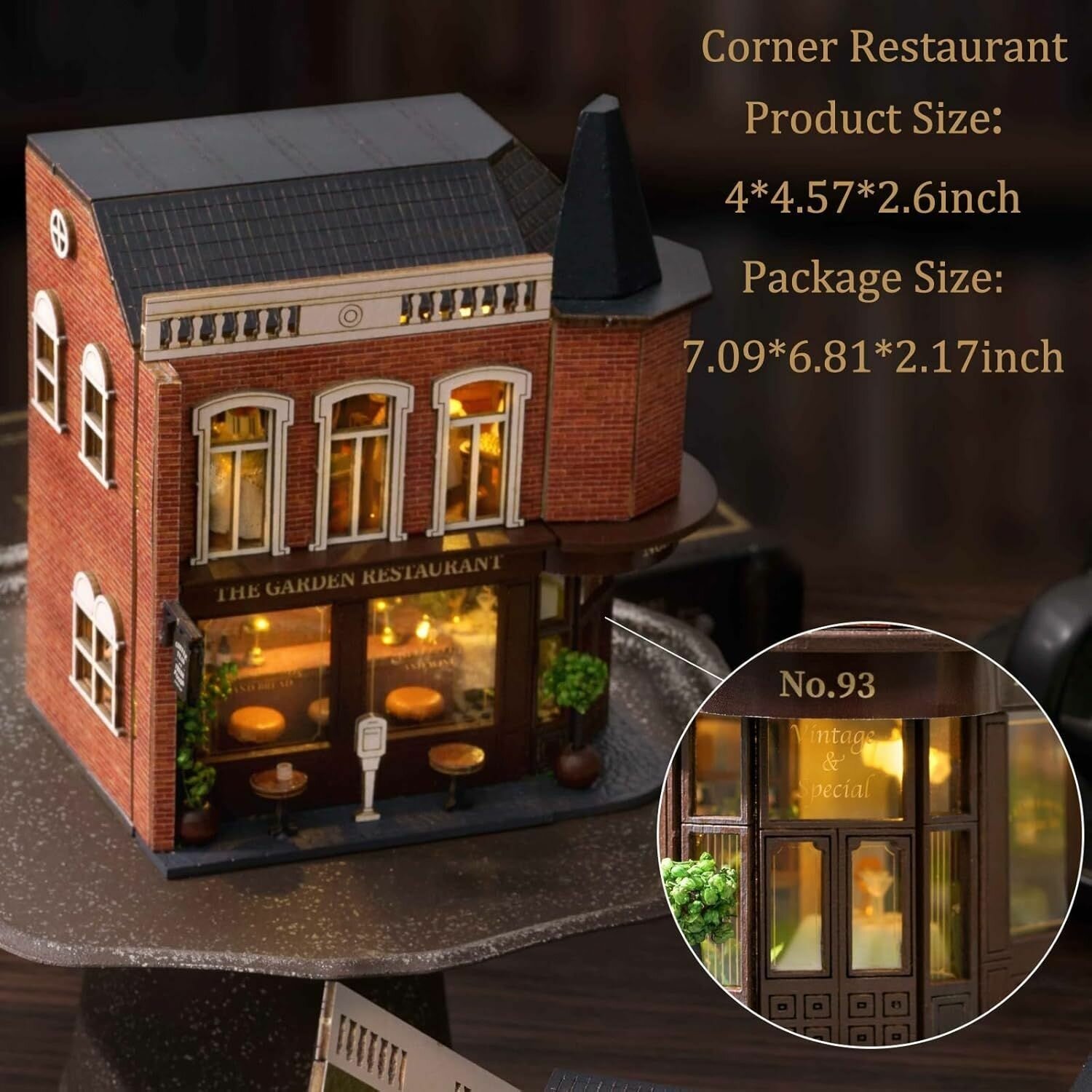 Эксклюзивный творческий набор для сборки 2025Миниатюрный Кукольный Домик DIY с комплектом мебели, романтичный подарок на День Святого Валентина Тёплый Дом