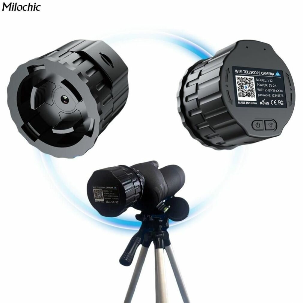 Эксклюзивная 2K 4M WiFi камера для телескопа с высокой четкостью, совместимая с окулярами 2550 мм