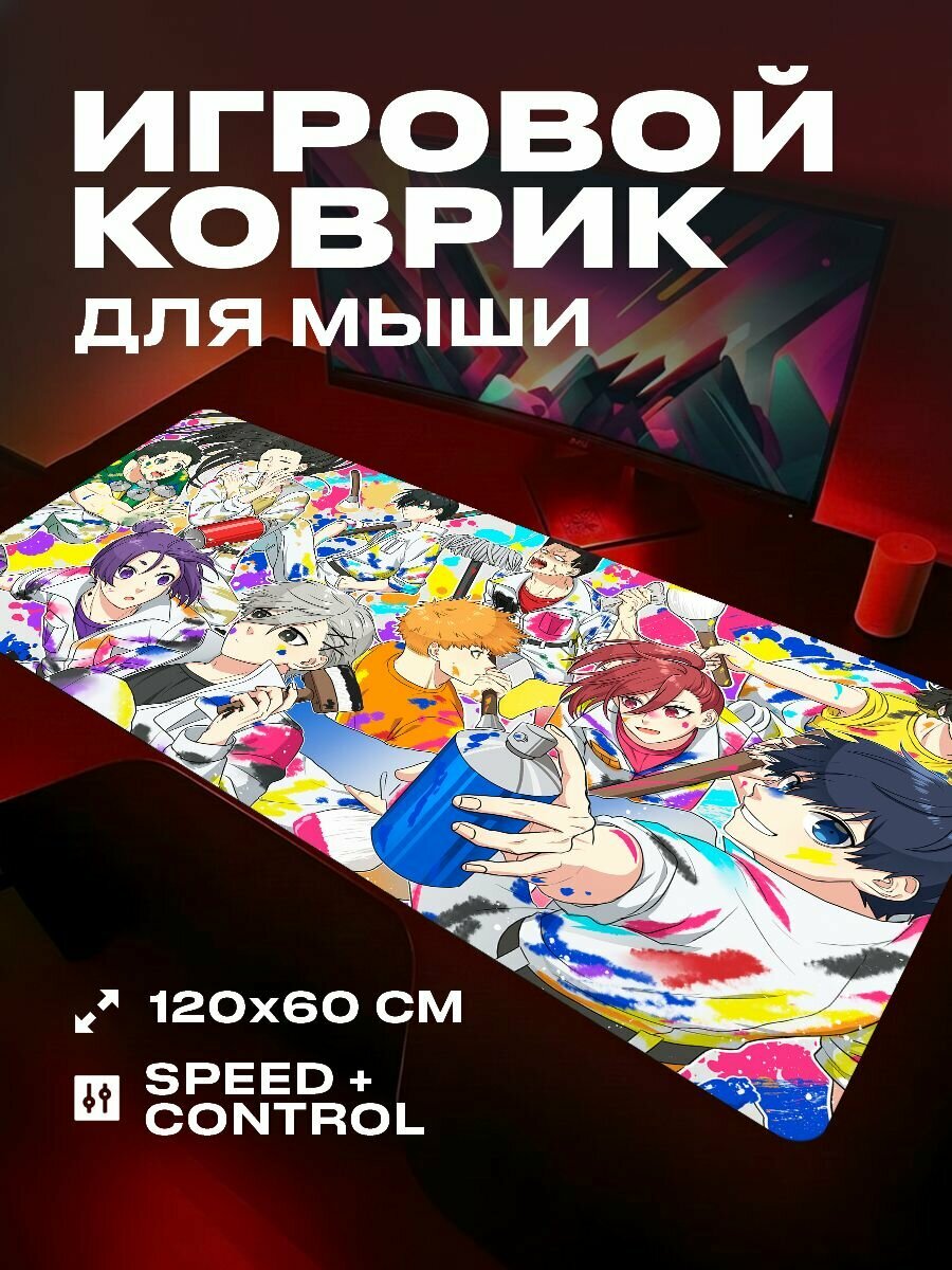 Коврик для мыши игровой Blue lock 3XL 120x60 см ProSleeves