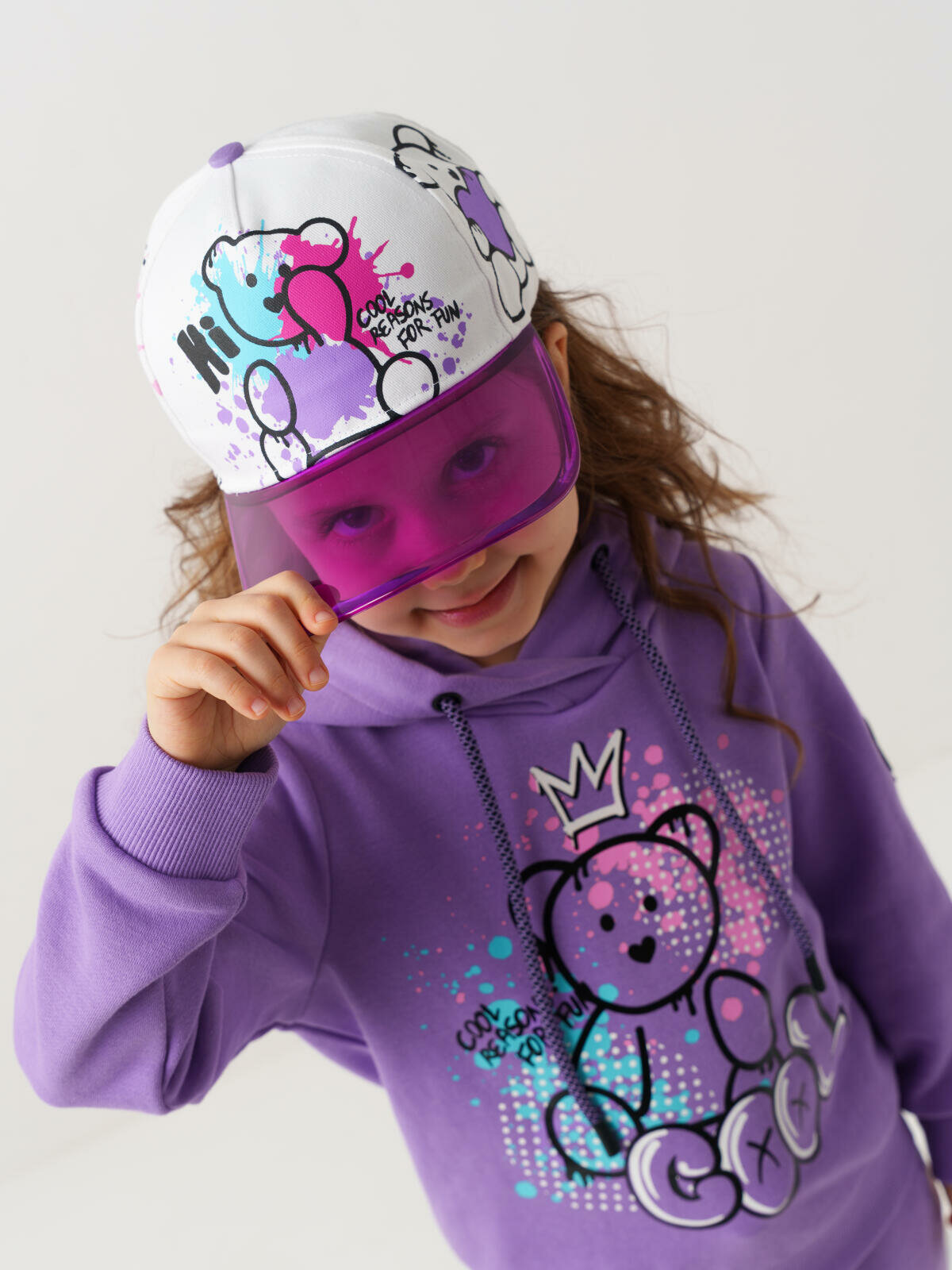 Бейсболка для девочек