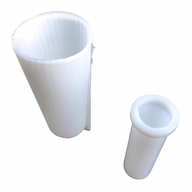 2 шт. геометрических 3D форм для вазы и подставки для ручек, Четкий