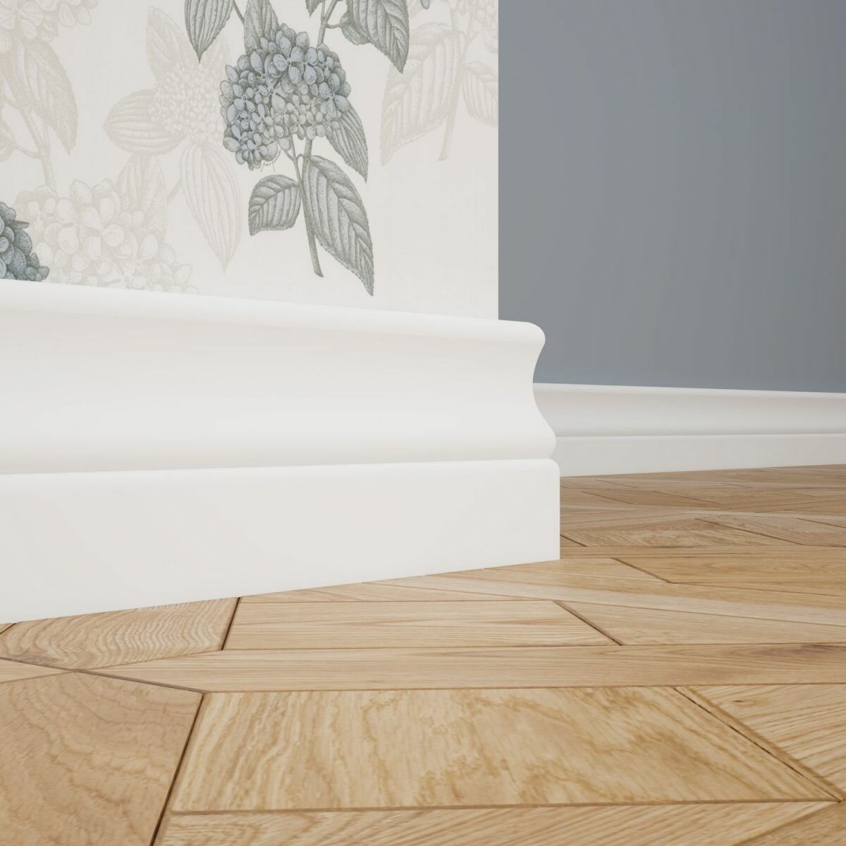 Плинтус Ultrawood Base 5340 Д2440хВ83хШ15 мм / Ультравуд.