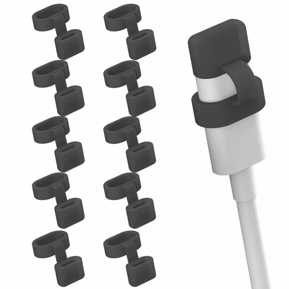 10 штук Крышка для пылевого заглушки кабеля Type-C