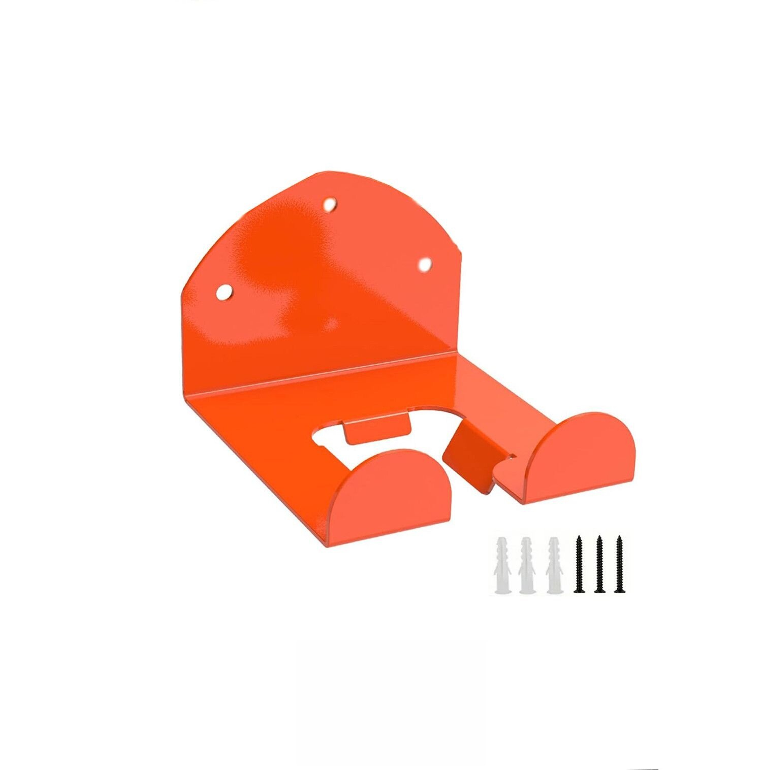 Крепление для газонокосилки на стену, стенажный стеллаж для цепной пилы, стенажный стеллаж для электроручейки в гараже, крепление для садовых инструментов, стеллаж для электроручейки, гаражный органайзер, металл, (как показано на изображении), 12.7 x