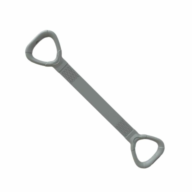 Эластичная лента для тренировки мышц 8 уровней сопротивления, растяжка шеи, Серый