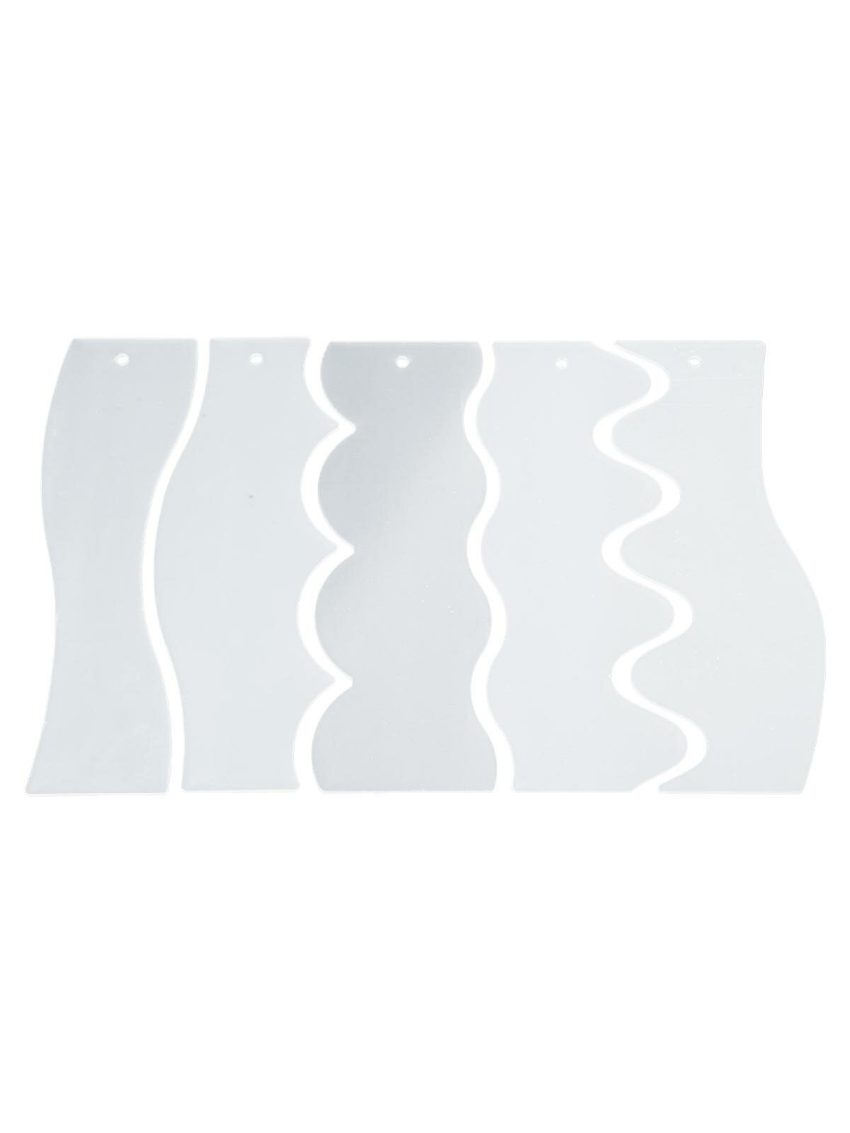 Прозрачные акриловые шаблоны для квилтинга на швейной машине и пэчворка