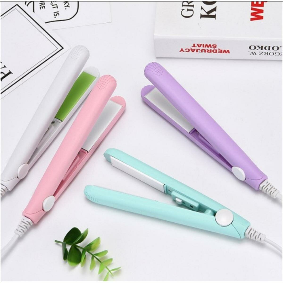 Мини-выпрямитель для волос, выпрямитель, дорожный мини-утюжок для волос, керамический выпрямитель для волос, лучший для путешествий, подарков