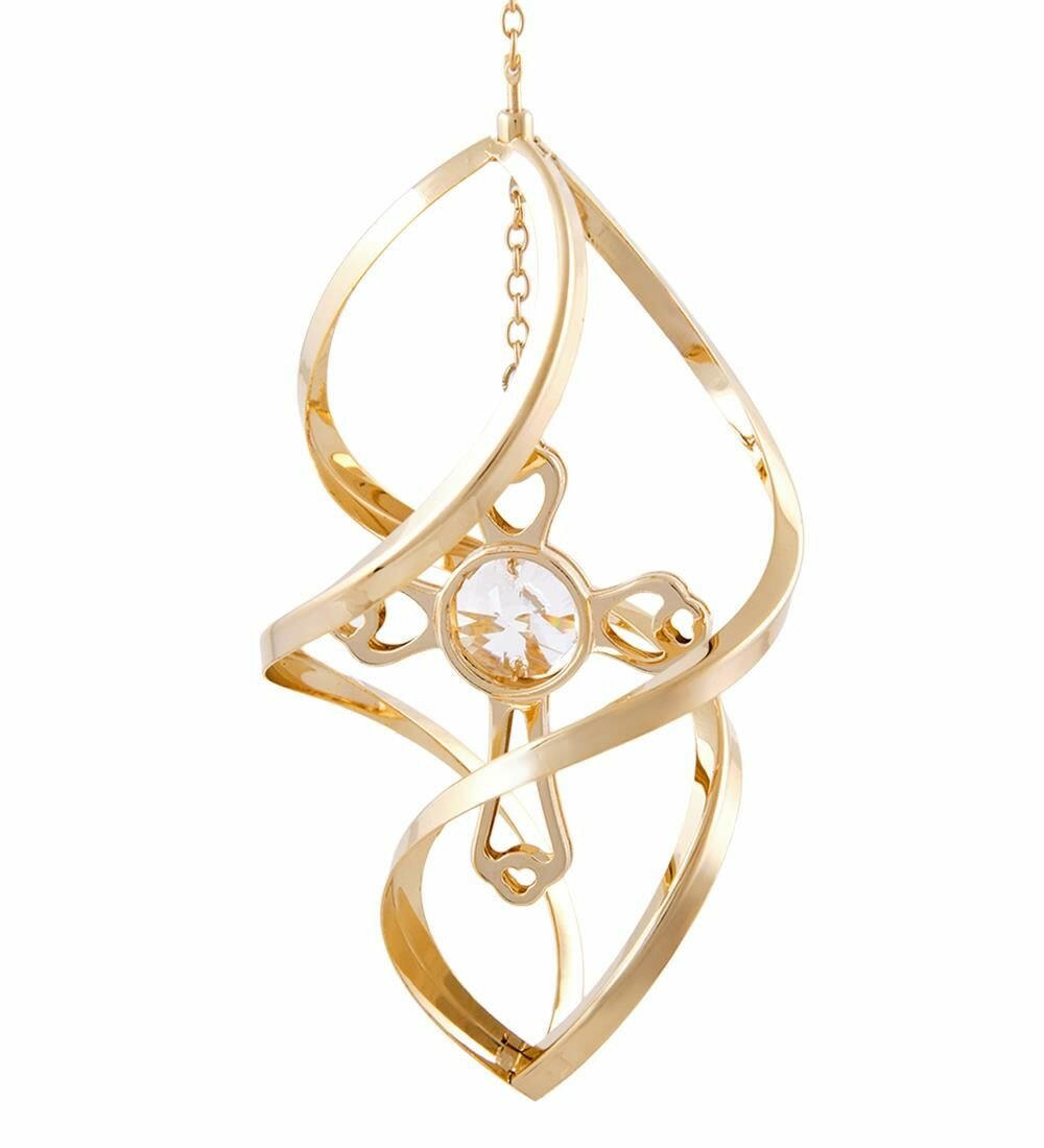 Подвеска Крест A971424 Crystal Temptations, Металл, кристалл