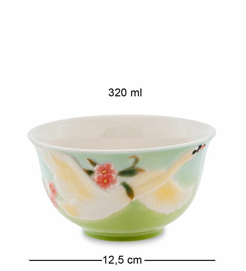 Салатник Лебеди мал. (Pavone) A2019179 Pavone, Фарфор, в подарок