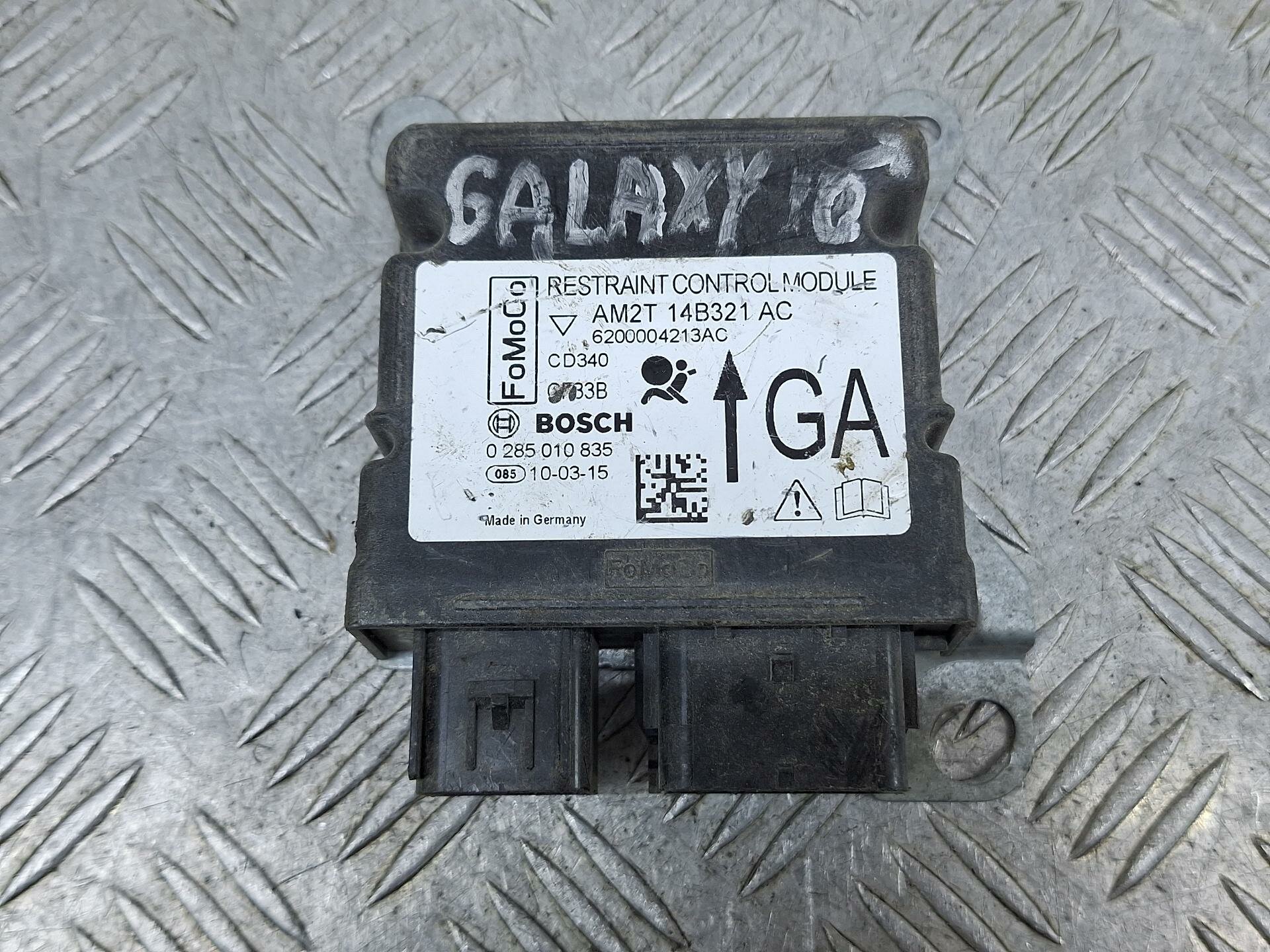 Блок управления подушками безопасности Ford Galaxy 2 рест. 2010 AM2T14B321AC
