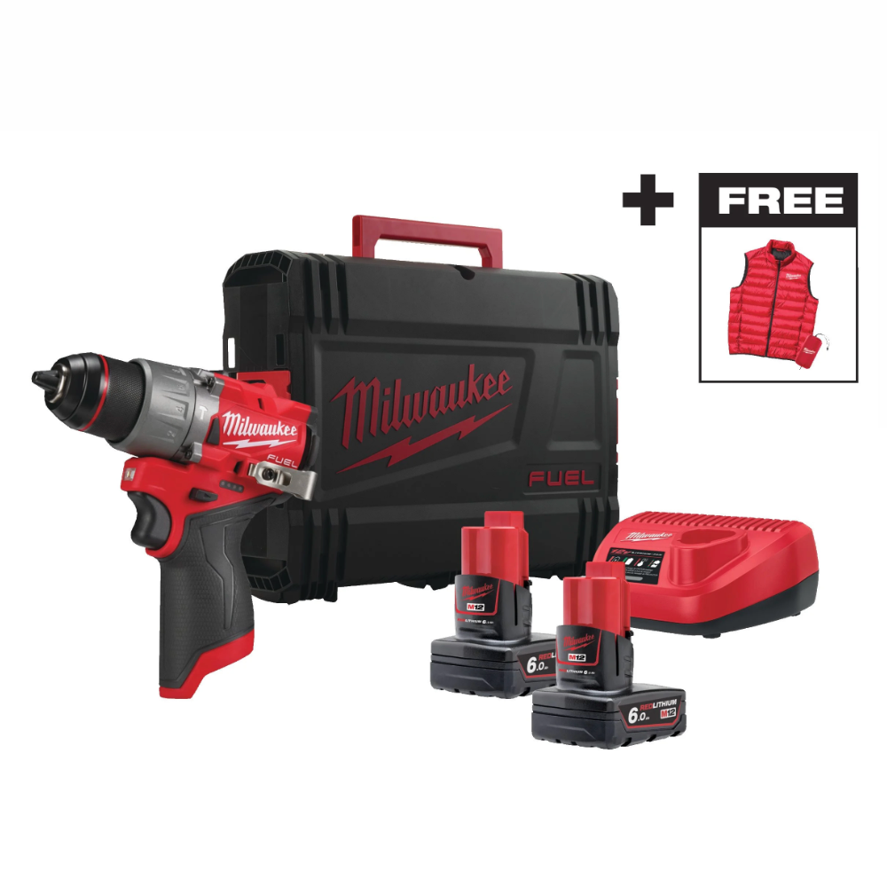 Аккумуляторная дрель-шуруповерт Milwaukee M12 FPD2MC-602X 4933499463