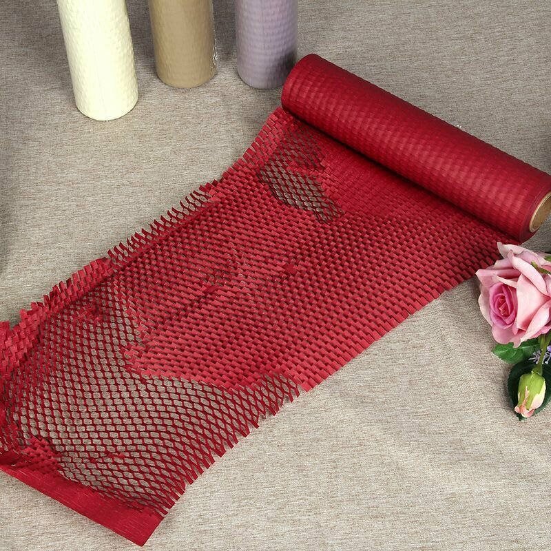 Упаковочная бумага SG Honeycomb, подарочная коробка, сетка из медового бумажного картона, рулон медового бумажного картона, внутренний наполнитель для букетов в цветочном магазине