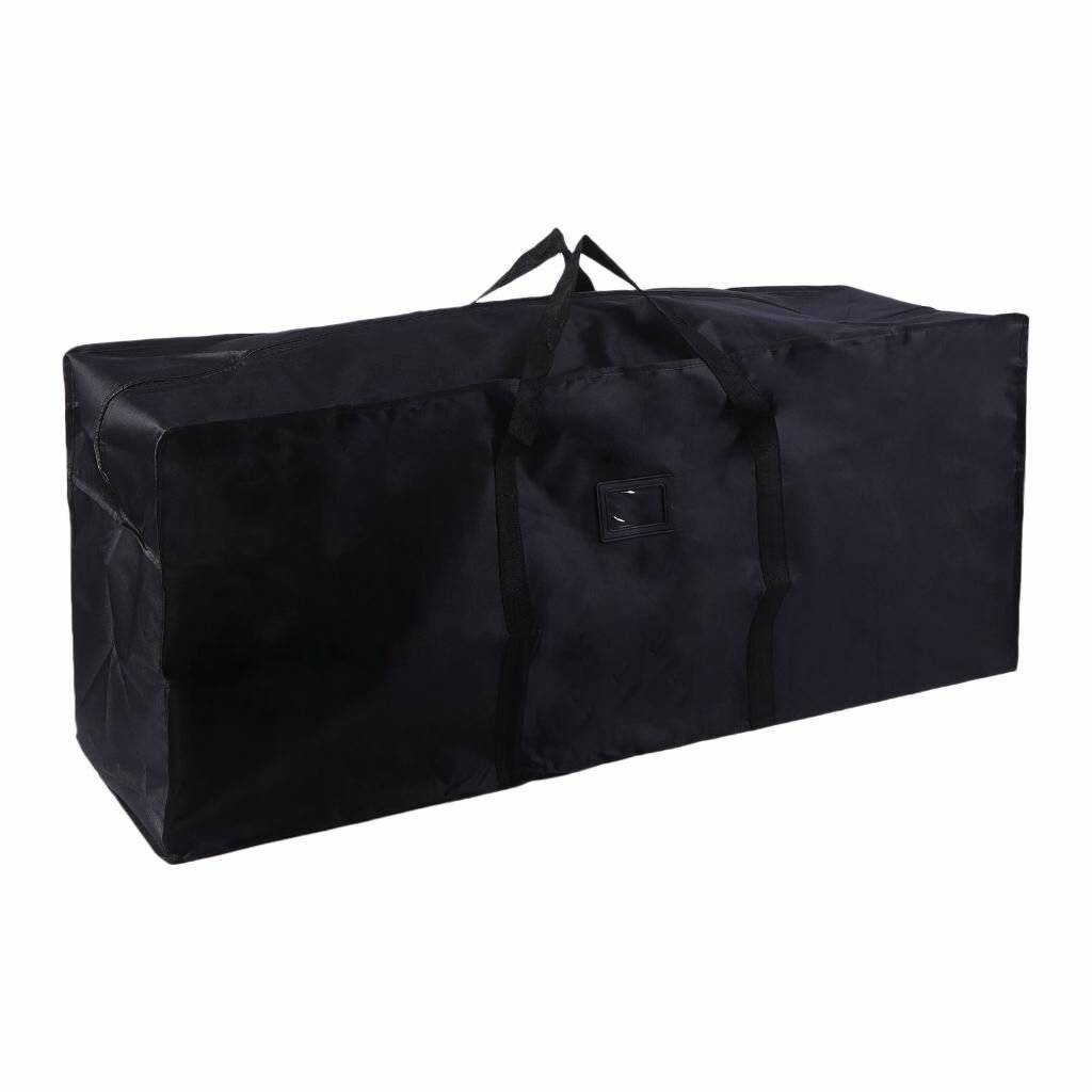 Чехол для хранения садовых подушек и елки, Черный