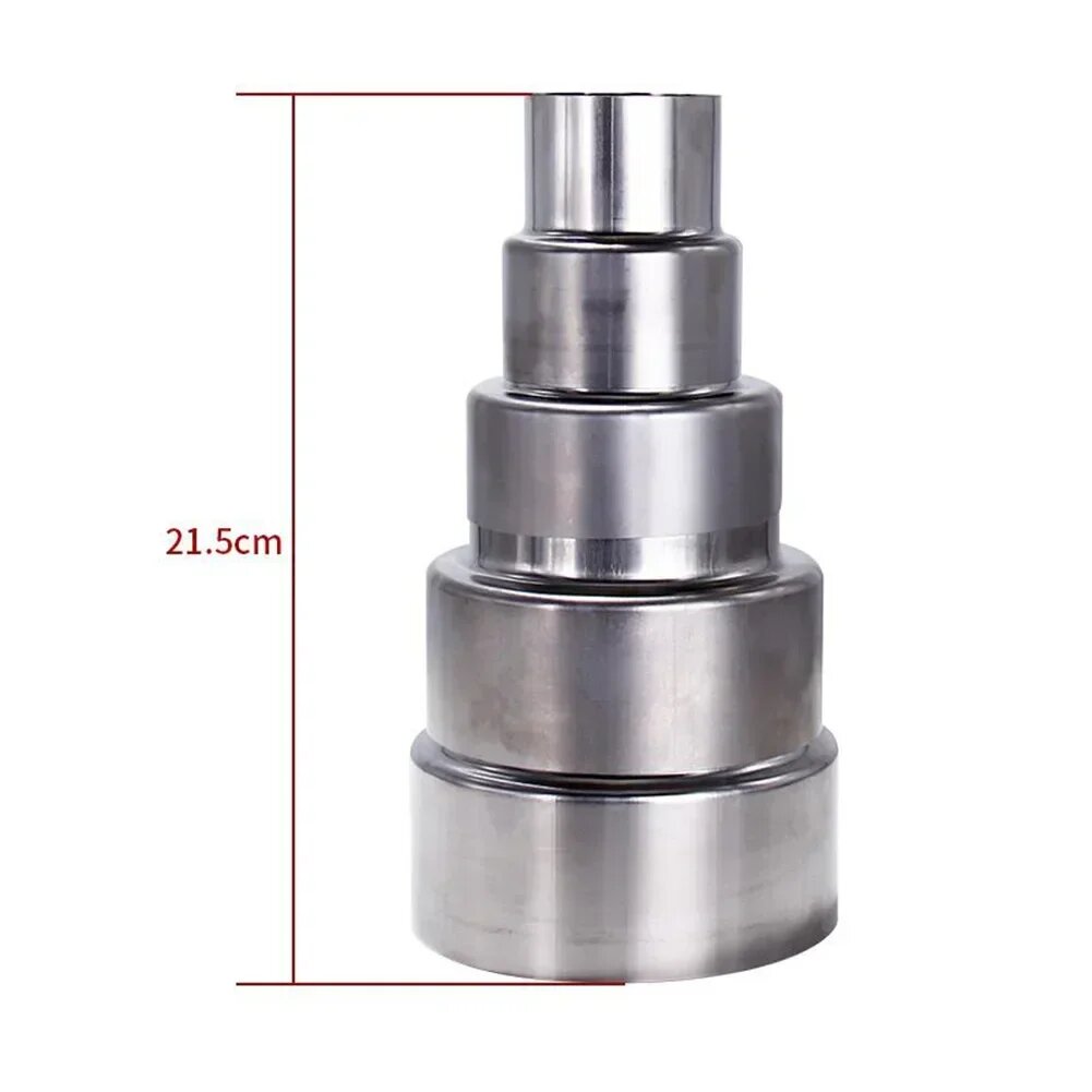 Редукционный адаптер для дымохода из нержавеющей стали 110mm50mm