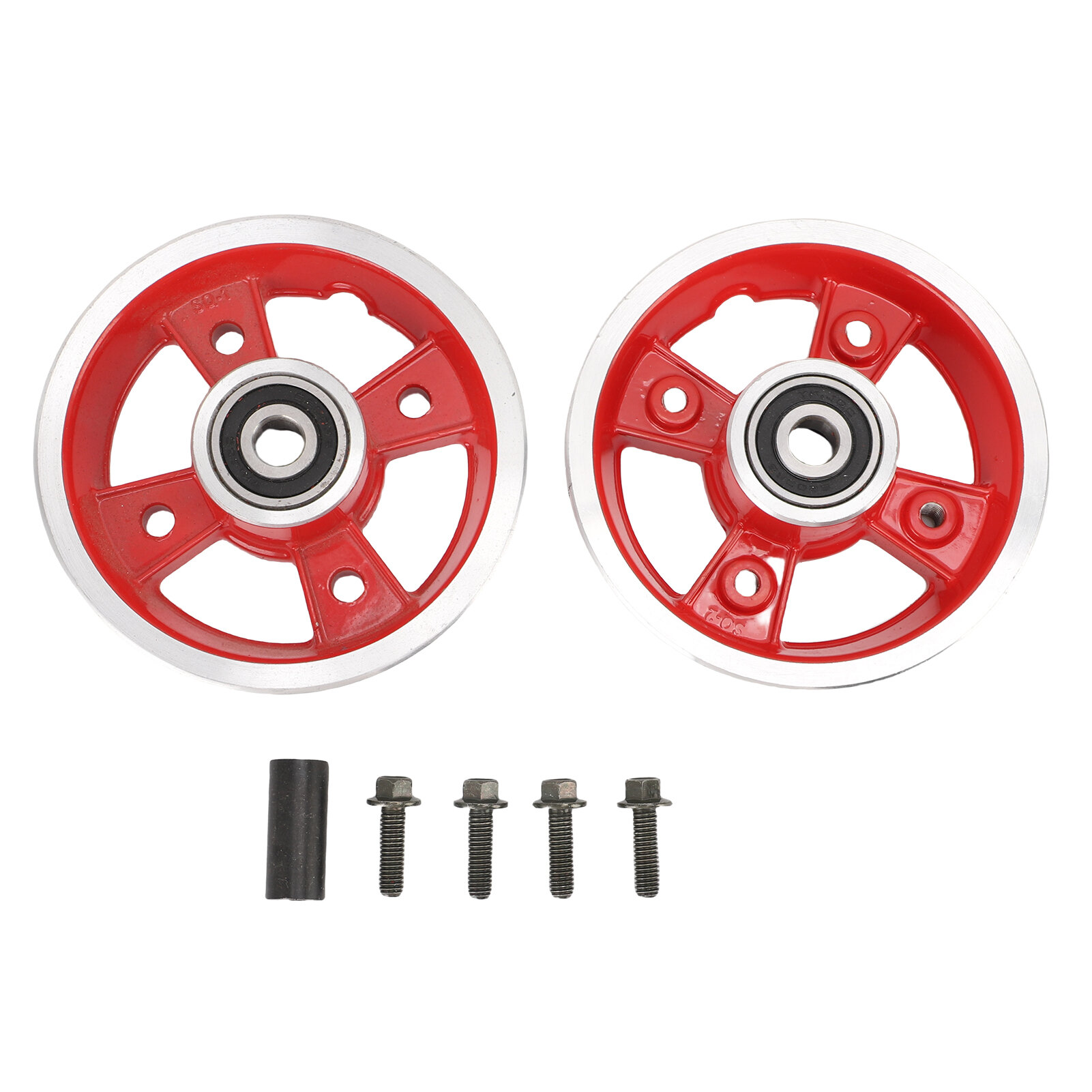 Алюминиевый Сплав Обода Колеса Электрического Скутера 8 дюймов Улучшенная Управляемость, Высокая Грузоподъемность для Велосипеда с Шинами 200/50