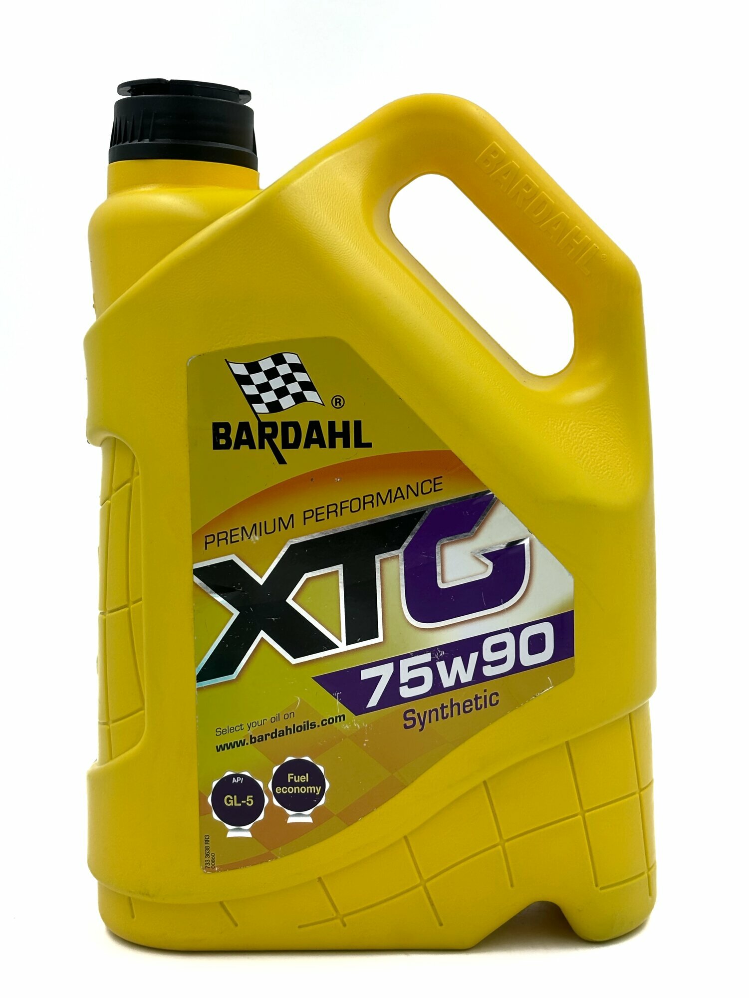 Масло трансмиссионное Bardahl XTG 75W-90, 5 литров, для авто