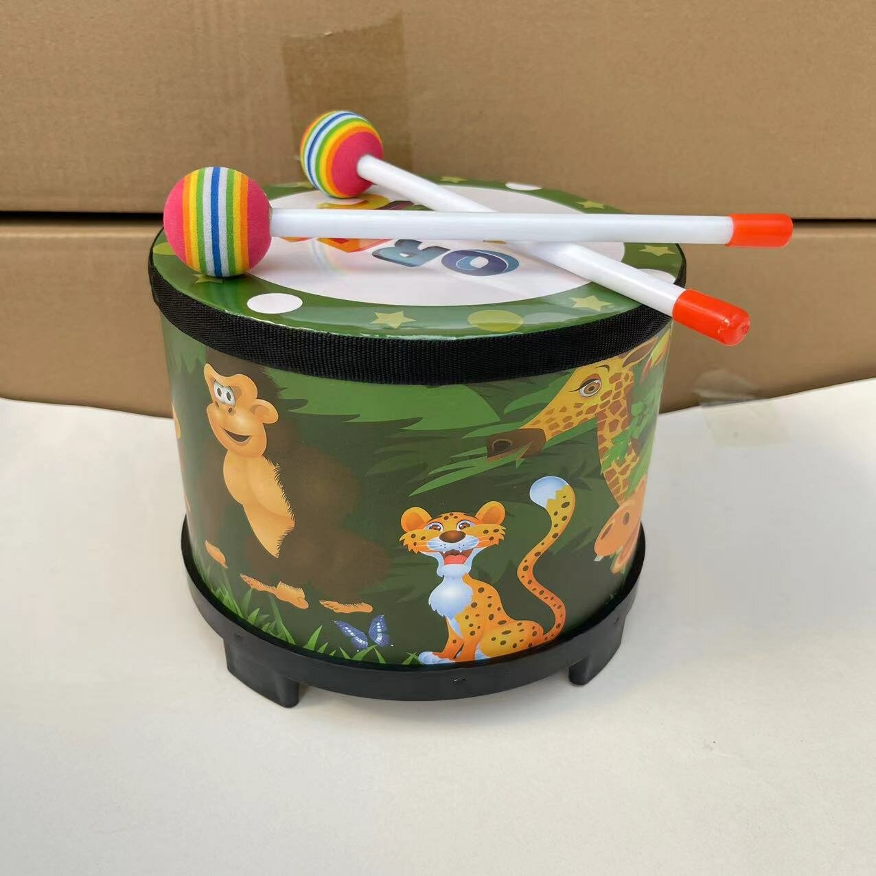 Ручной барабан, ударный инструмент, напольный барабан, детский ручной барабан, музыкальная игрушка для детей, военный барабан, пат-барабан, обучающее пособие для раннего образования