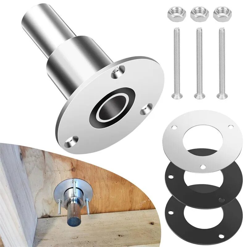 24 мм-прямой Выхлопной Трубы Монтажный фитинг