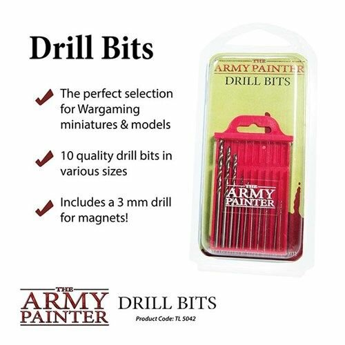 Сверла для модельной дрели Drill Bits Army Painter