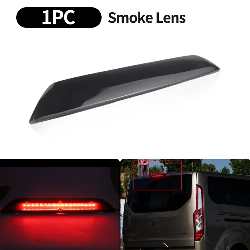 Автомобильный светодиодный стоп-сигнал, высокий дополнительный третий, 3-й стоп-сигнал, высокий стоп-сигнал для Ford Transit MK8 / Tourneo Custom 2012-2020