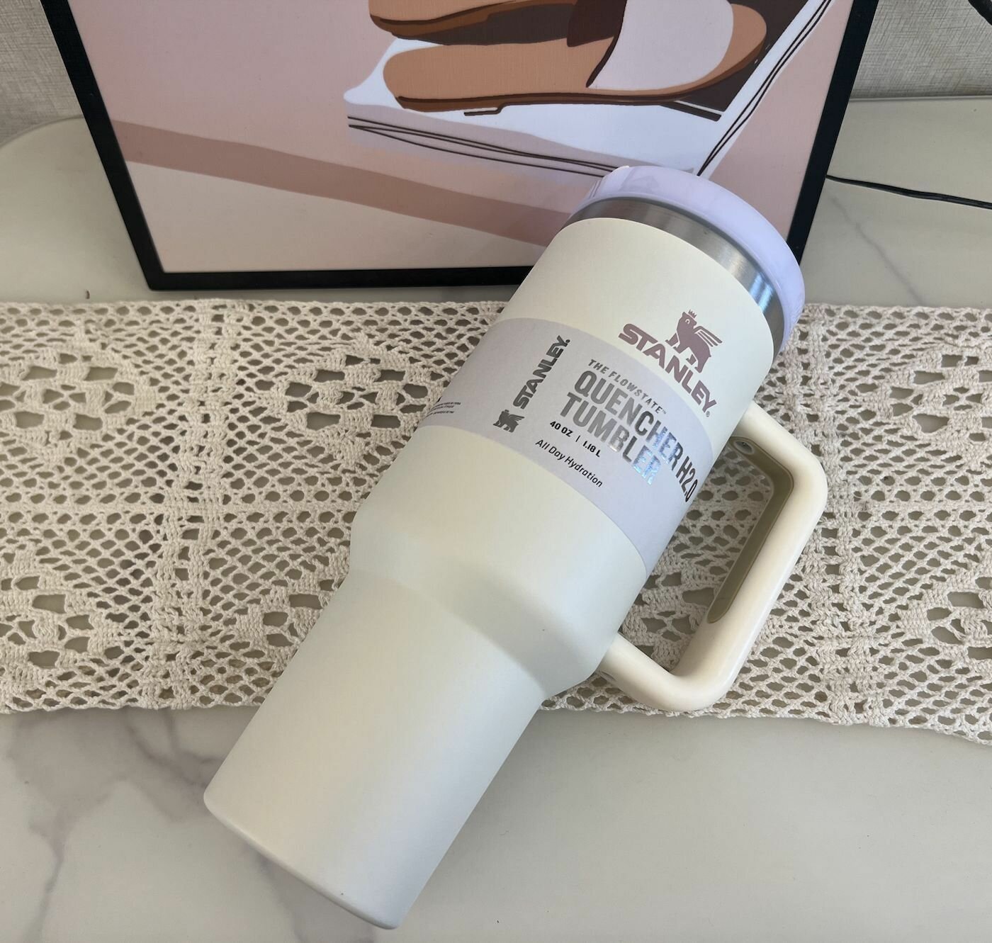 Автомобильная чашка Stanley большой вместимости, Бутылка для альпинистской воды