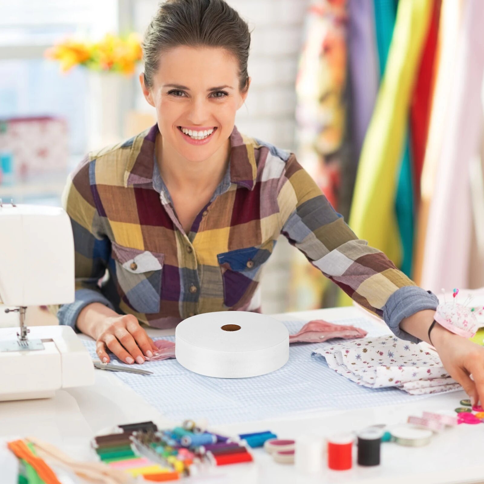 Нетканый ватин OUNONA 5,7 см x 33 м