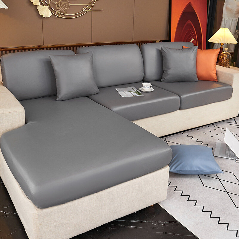 Водонепроницаемый чехол для дивана из технической ткани, полный комплект, подушки, комбинация для всех сезонов, кожаный чехол для дивана, фабричный чехол