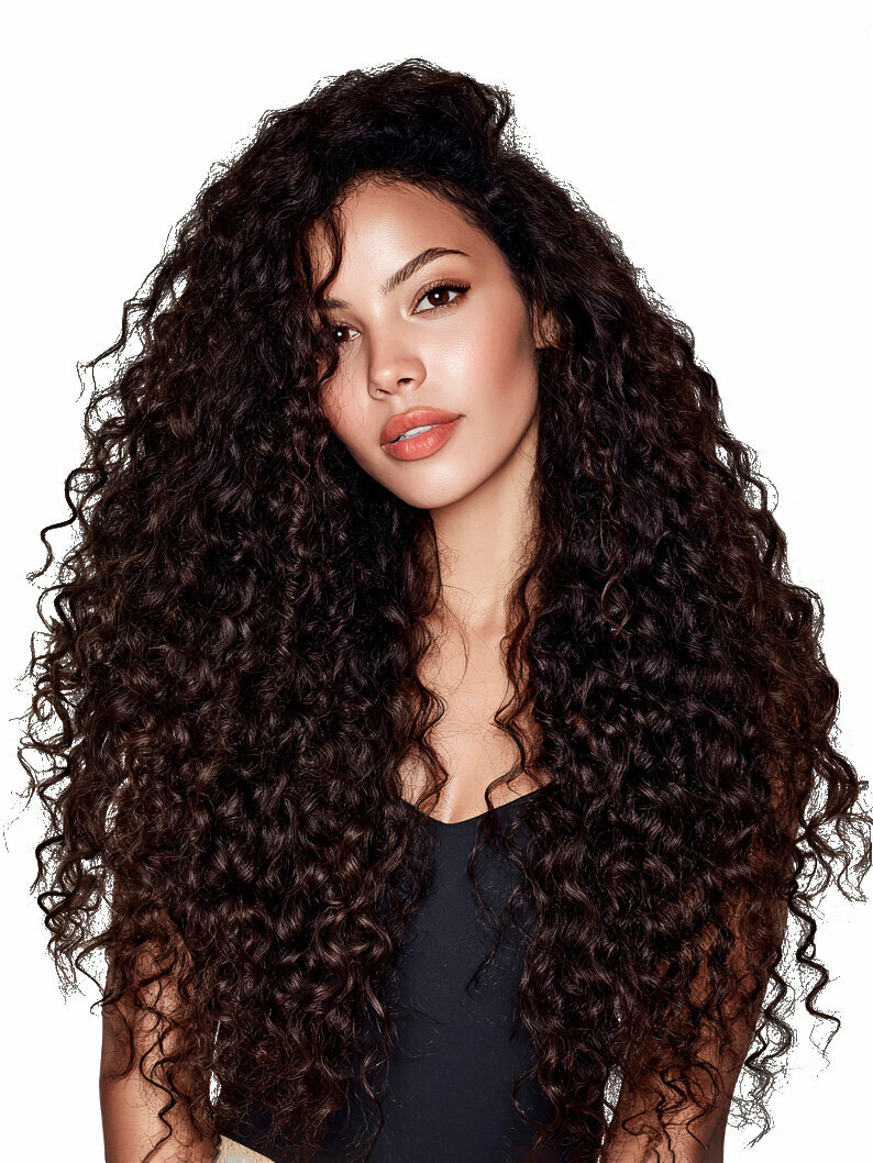 Hairshop Афролоконы 4 70см (Темный шоколад)