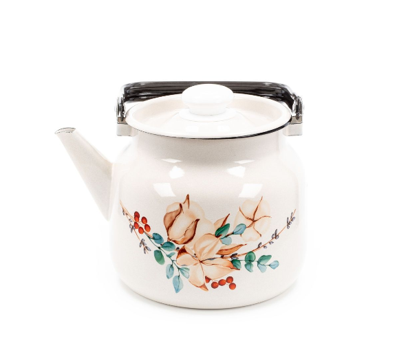 Чайник эмаль 3.5Л унесенные ветром внут. Черн. Лысьва