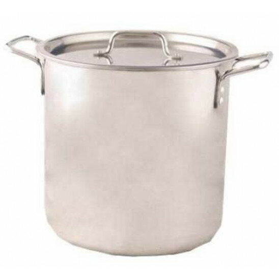 Кастрюля-котел нерж 15.0Л общепит д30см h25см ТРС 3-ОЕ капс ДНО катунь