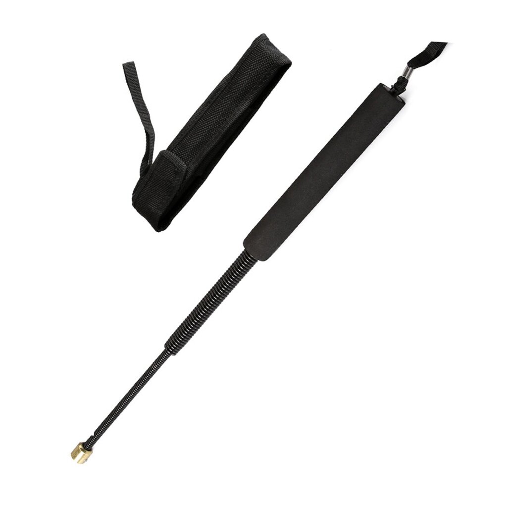 Пружинные Стальные Дубинки Телескопическая Палка Регулируемой Длины для Альпинизма Защитный Стержень Защитные Шесты