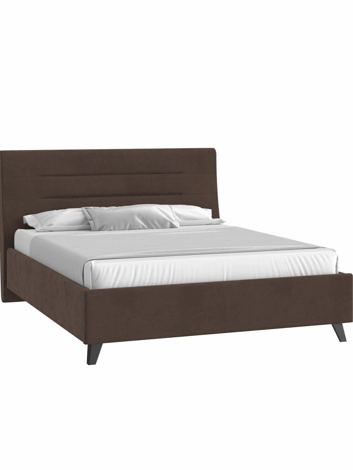 Кровать "веста" в ткани микровелюр с подъемным механизмом